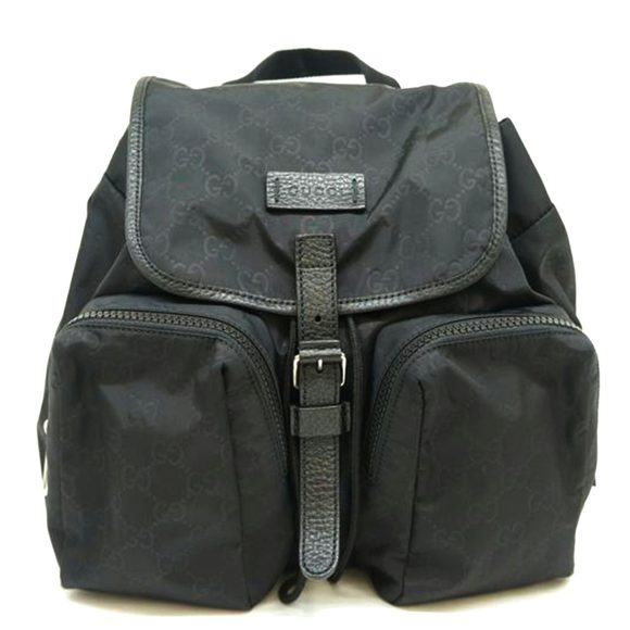 Gucci | Bags | Gucci Gg Nylon Backpack Black | Poshmark